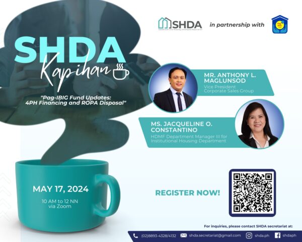 SHDA Kapihan – Business Forum – SHDA | Official Website